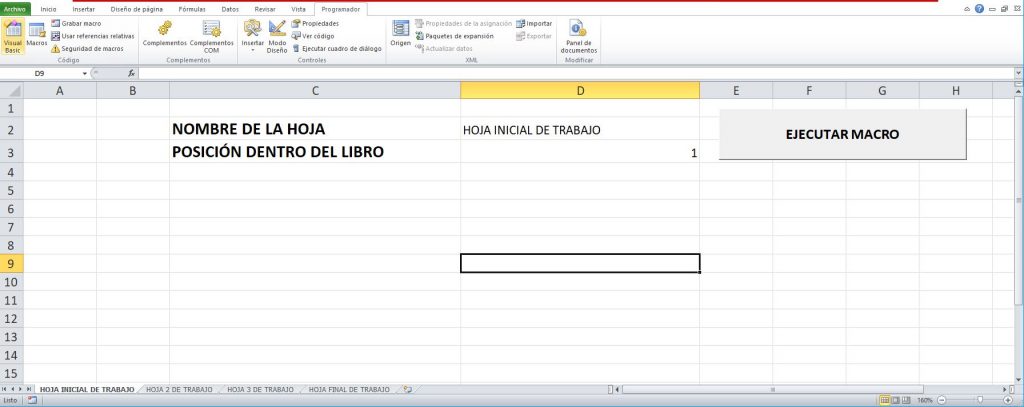 ActiveSheets « Excel Avanzado